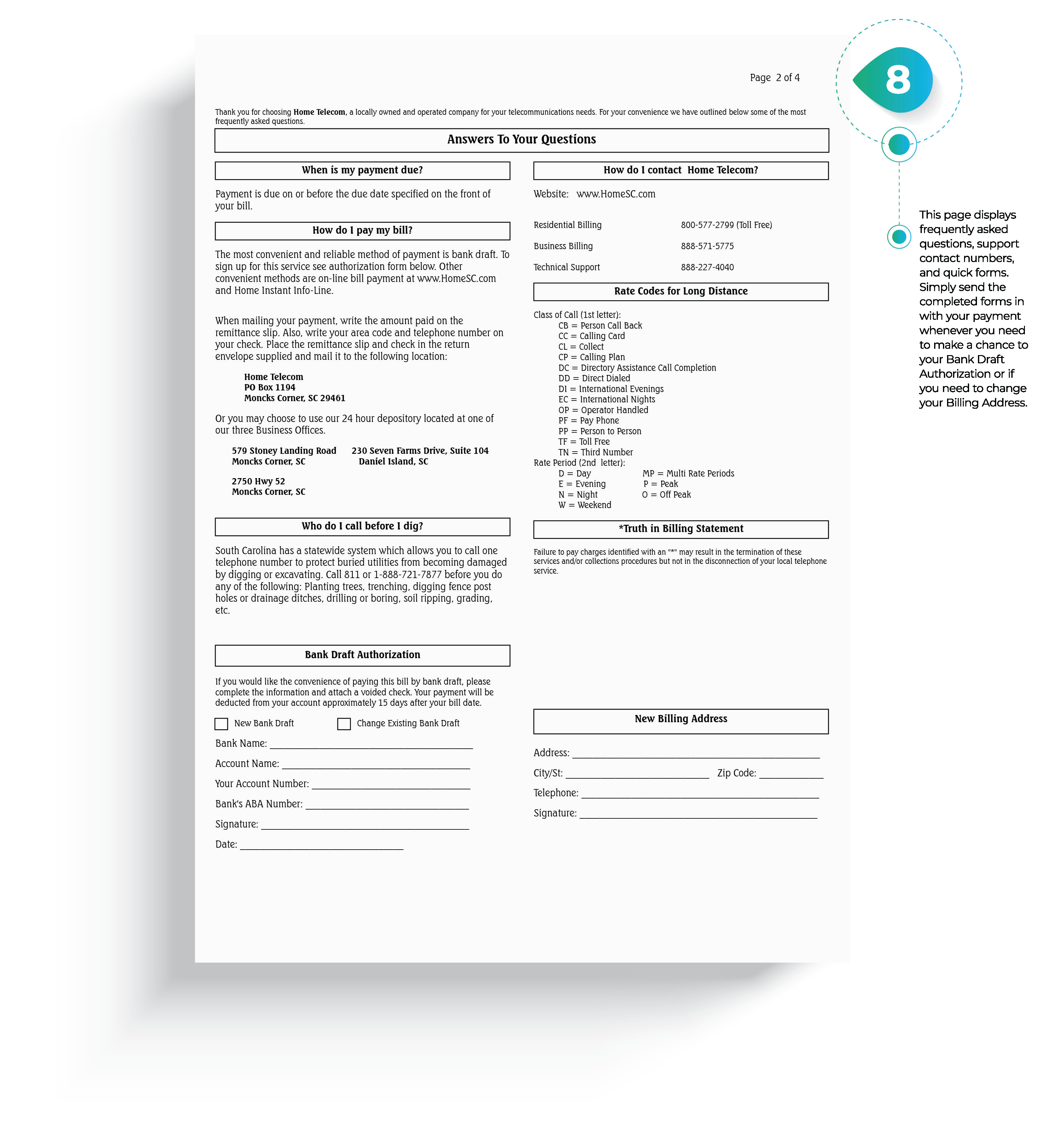 Understanding Your Bill: Taxes, Fees and Charges | Home Telecom